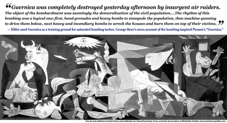 Picasso’s Guernica: A Cross-Curricular Lesson Plan